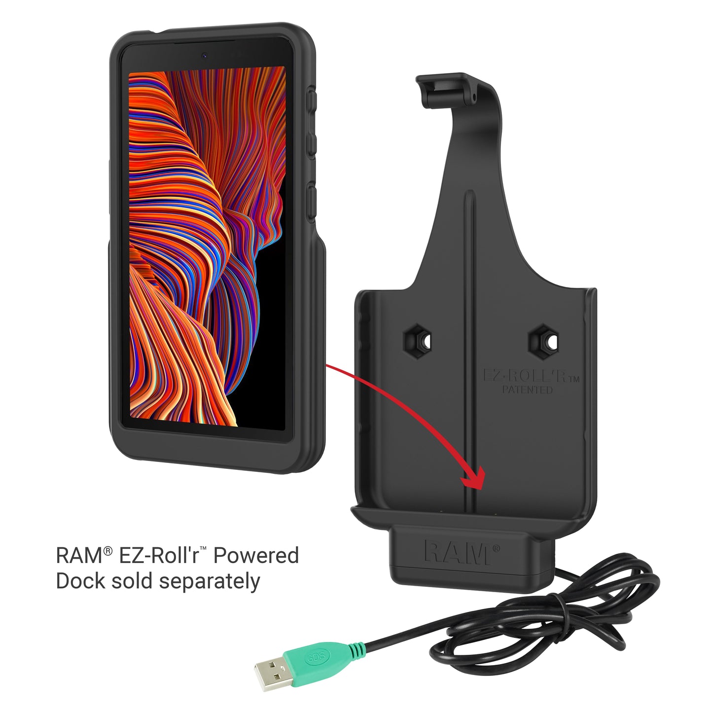 RAM® Skin™ for Samsung Galaxy XCover 5 – RAM Mounts UK