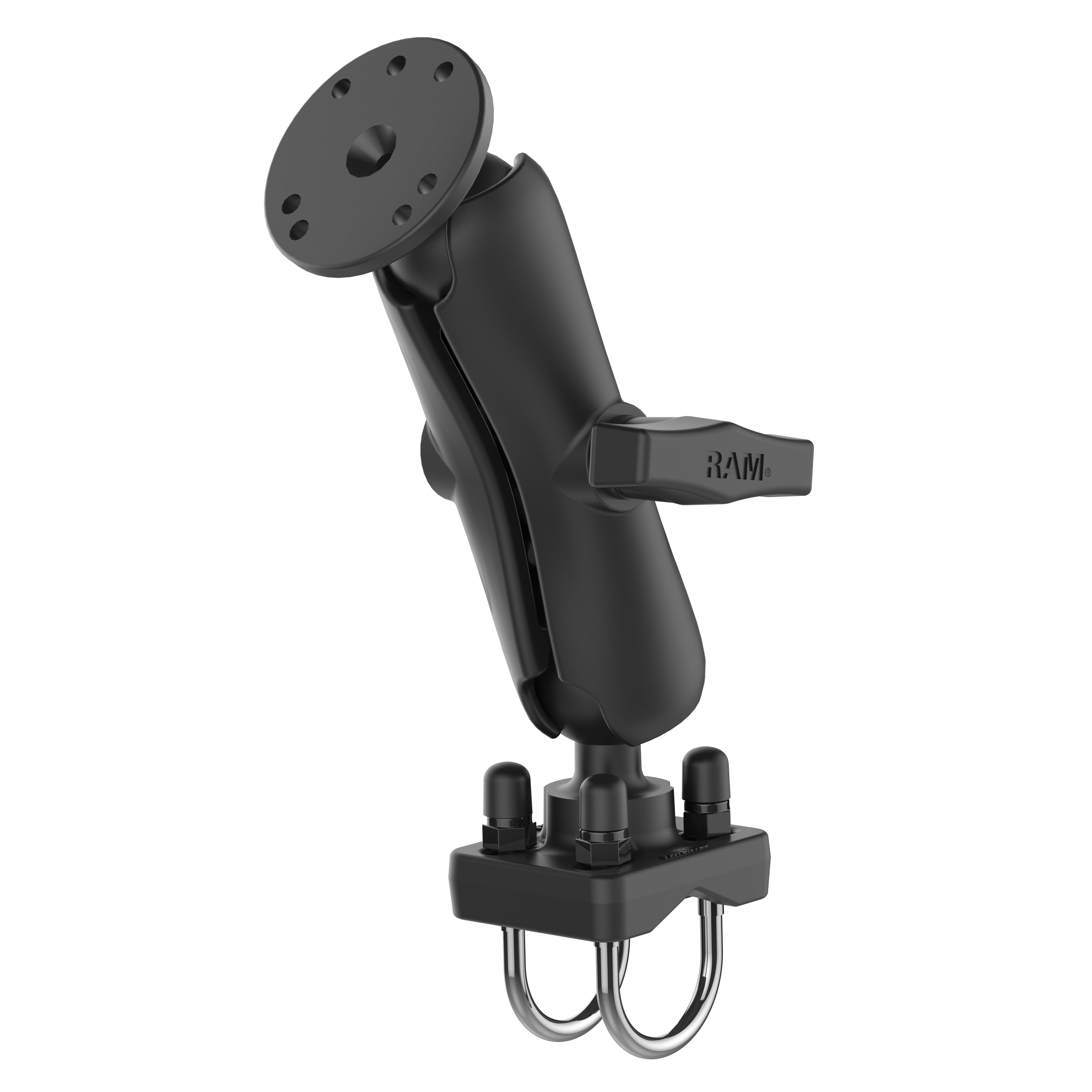 RAM® Double U-Bolt Rail Mount for Smaller Rails - C Size Medium – RAM ...