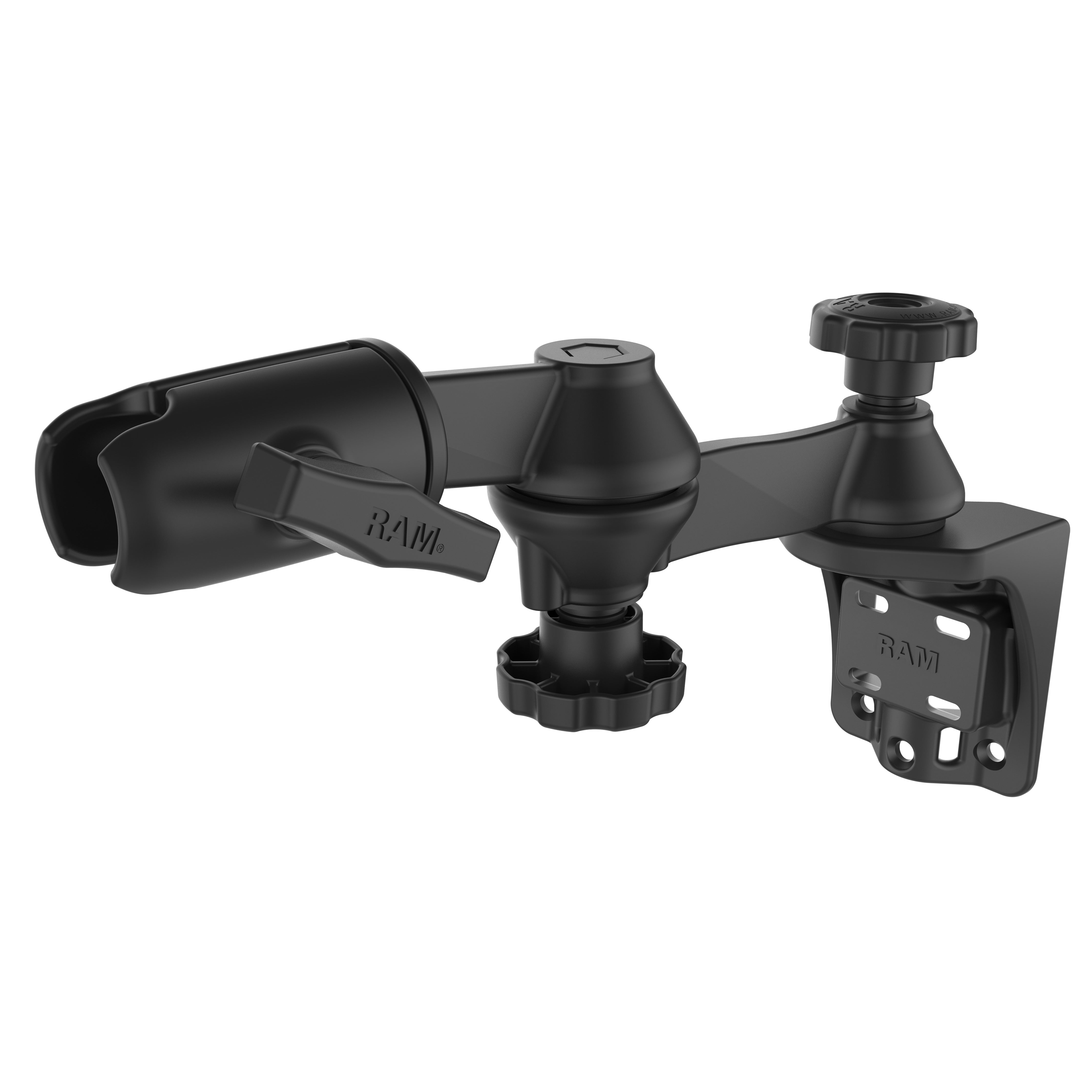 RAM® Vertical 12" Swing Arm Mount with Swivel Socket Arm – RAM Mounts UK