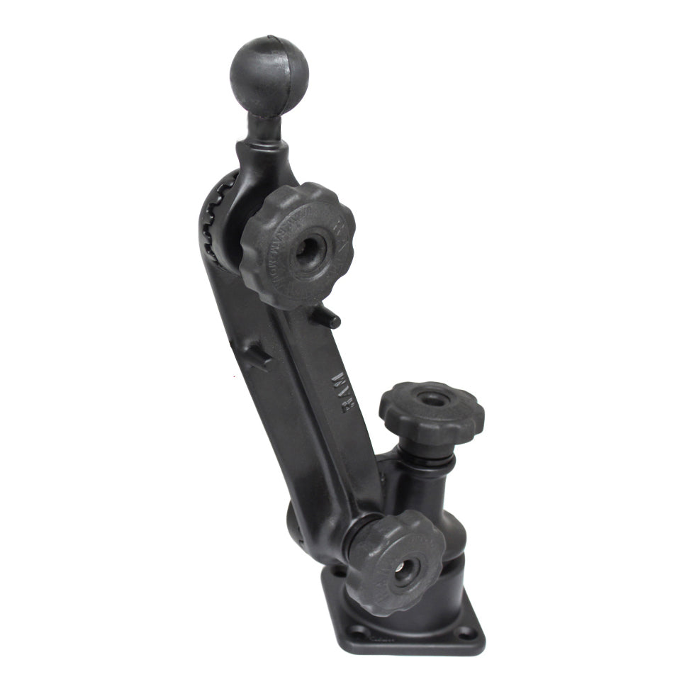 RAM® Ratchet Horizontal Base with Ball - C Size – RAM Mounts UK