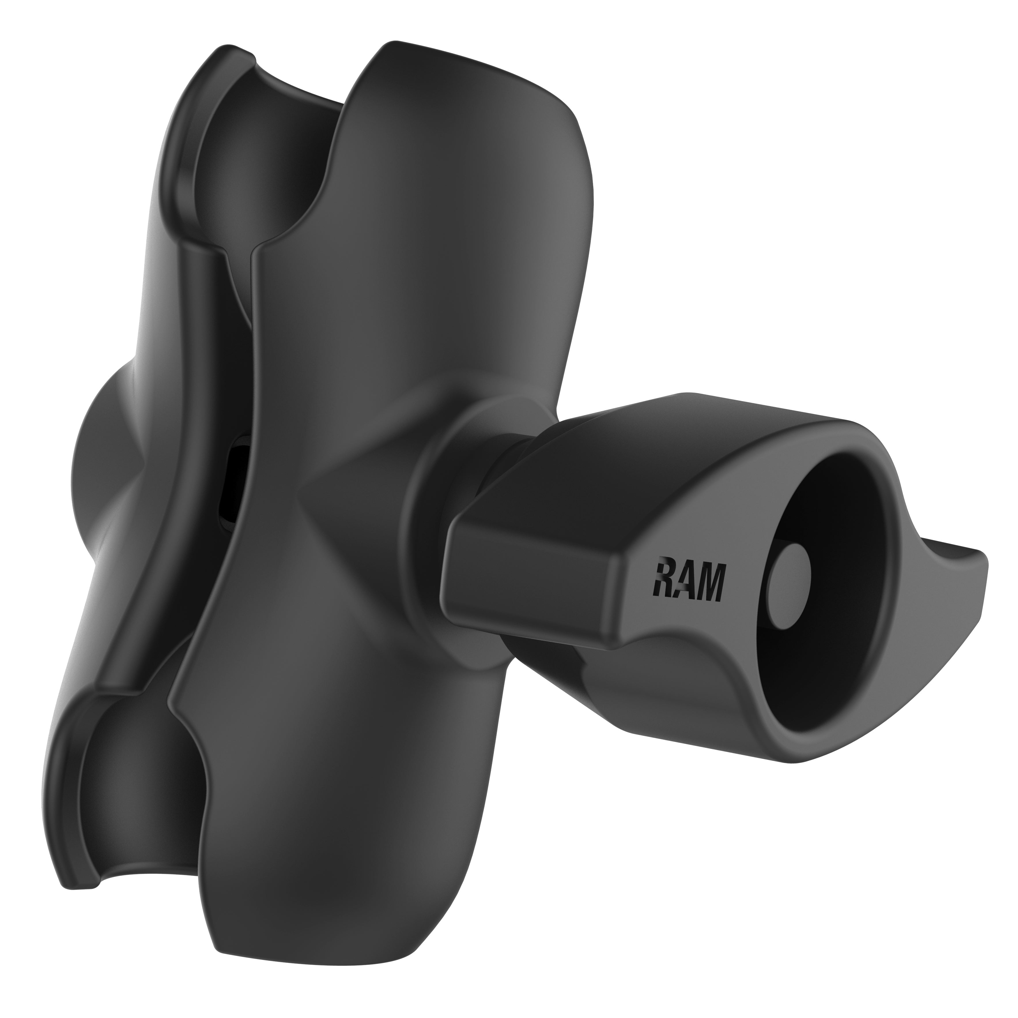 RAM® Double Socket Arm with Metal Knob - C Size Short – RAM Mounts UK