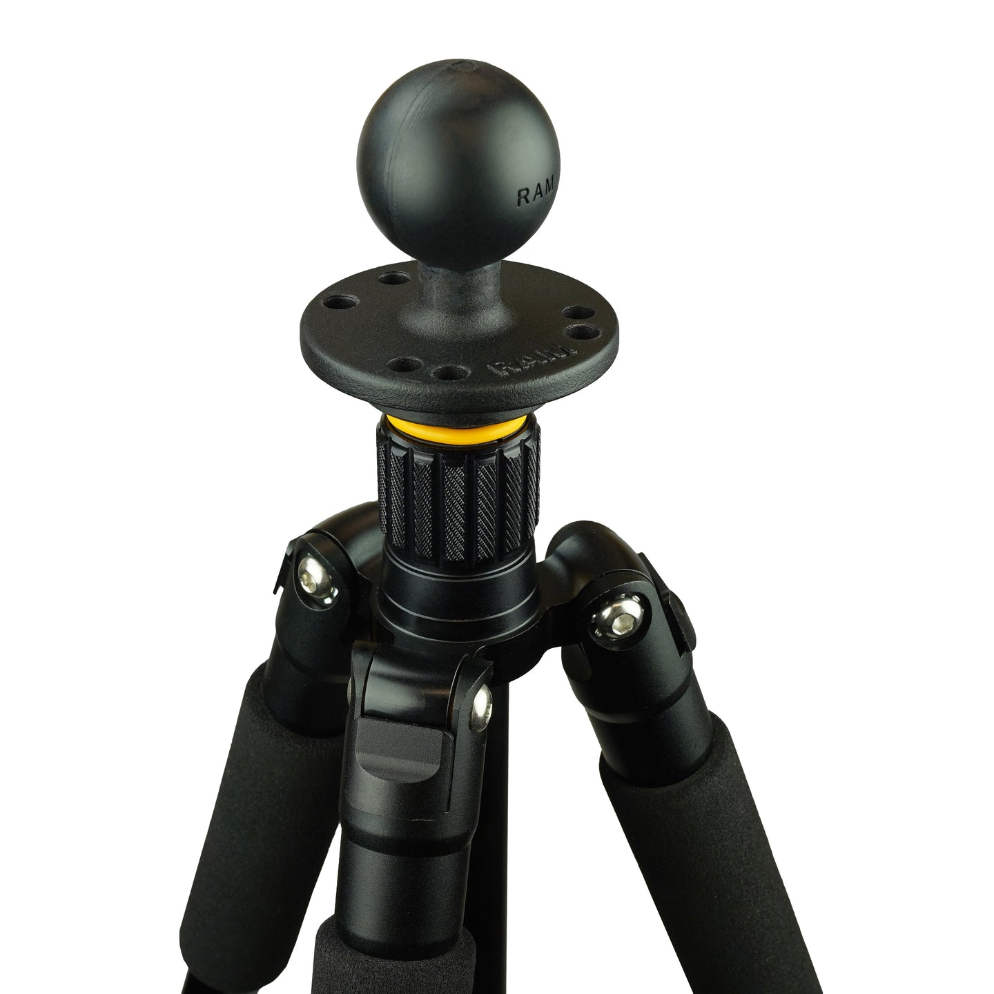 RAM® Ball Adapter with Round Plate and 3/8"-16 Threaded Hole – RAM ...