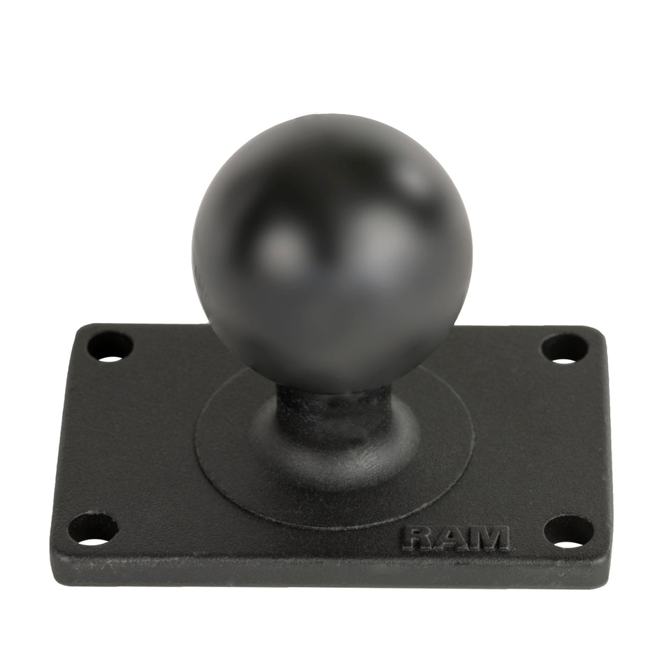 RAM® Ball Base with 1.5" x 2.5" 4-Hole Pattern - C Size – RAM Mounts UK
