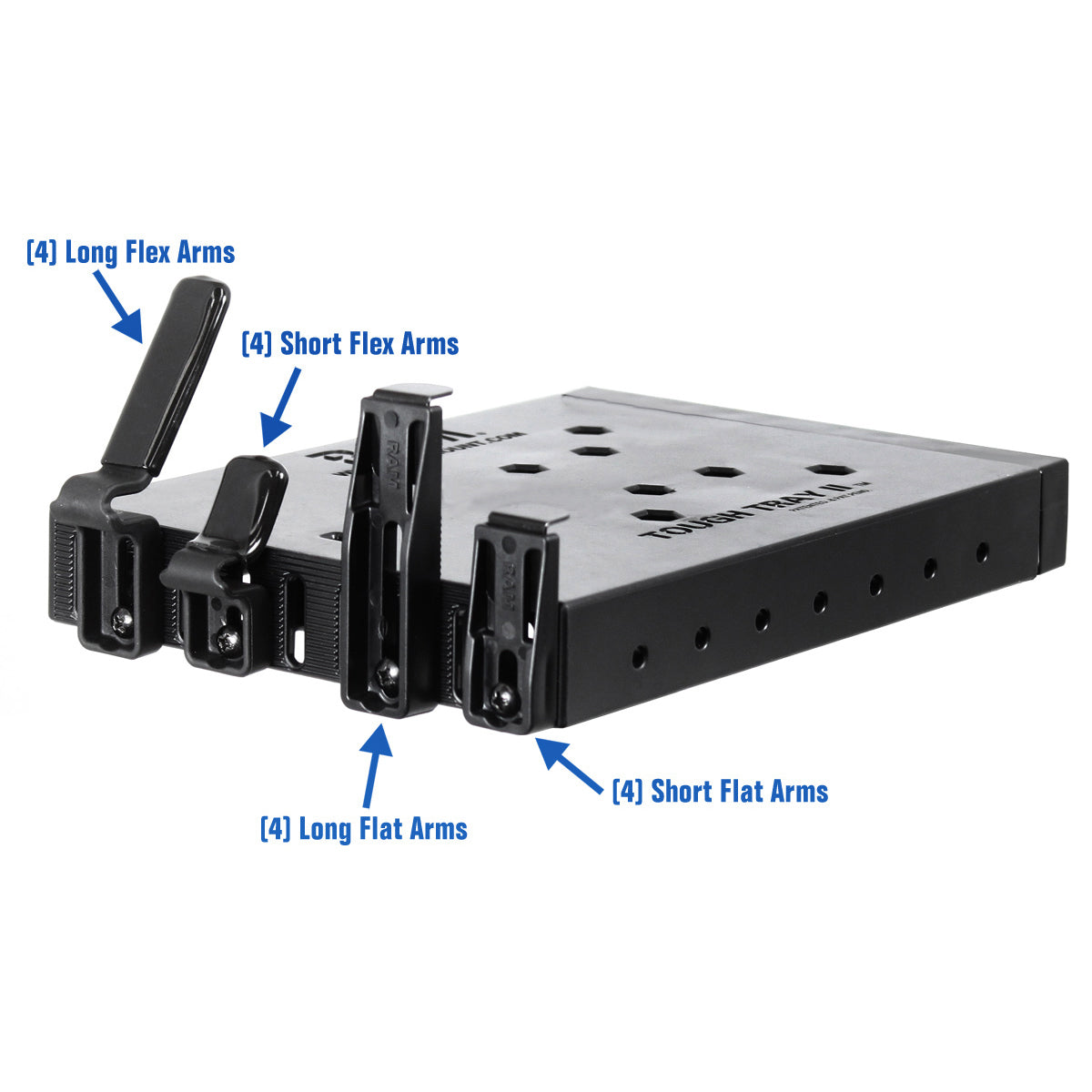 RAM® Tough-Tray™ II Spring Loaded Netbook/Tablet Holder – RAM Mounts UK