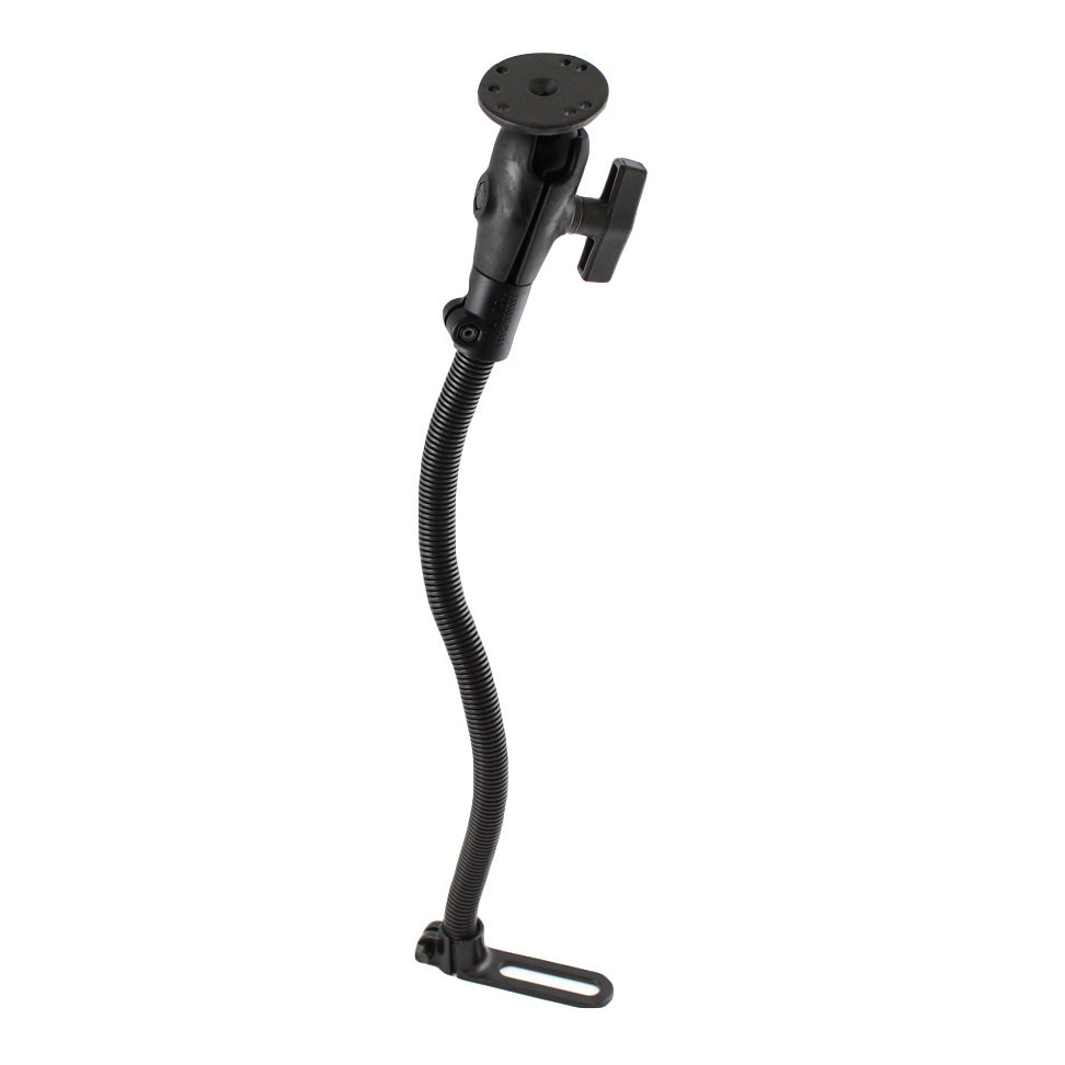 RAM® Pod™ I Vehicle Mount with 18" Aluminum Rod and Round Plate - C Si ...
