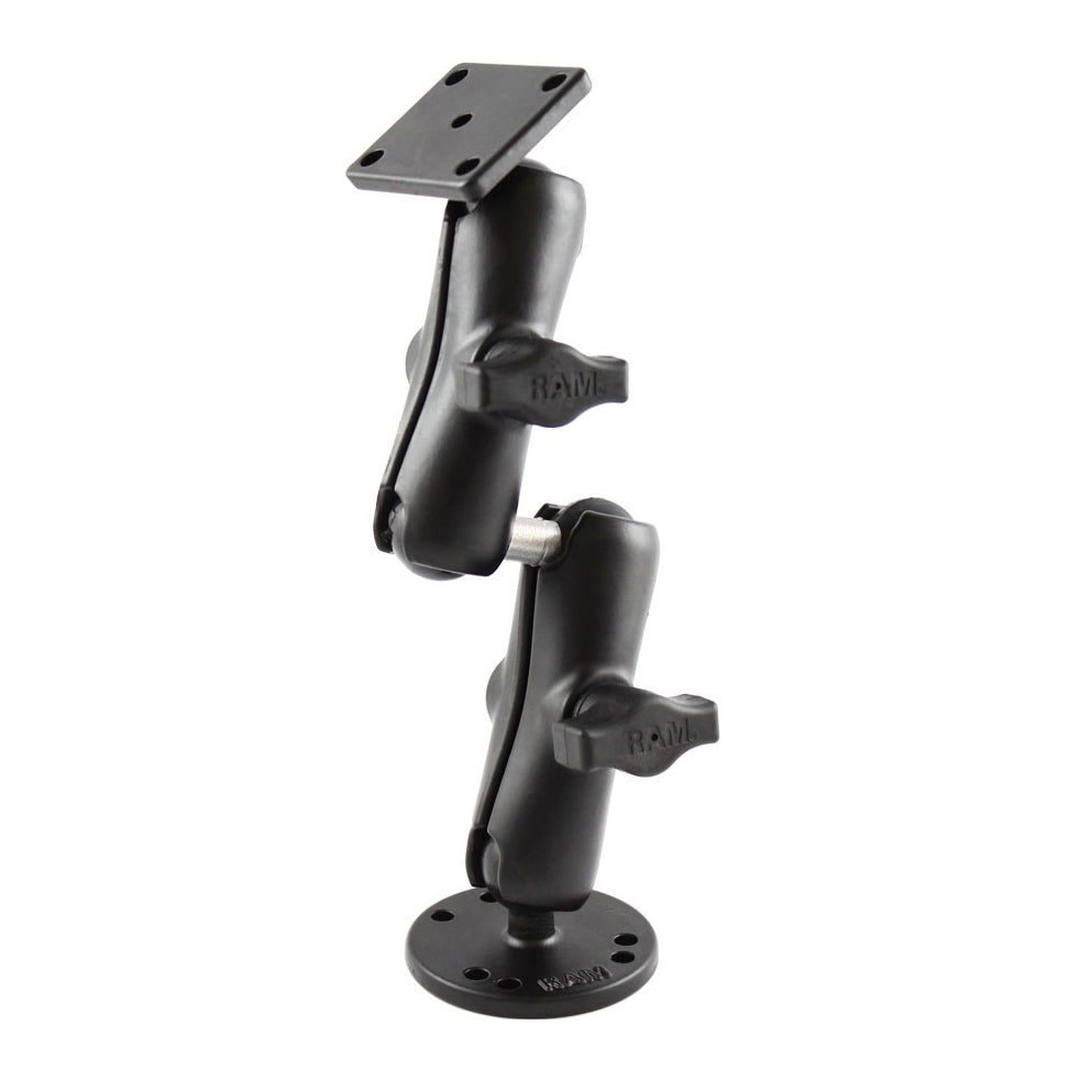 RAM® Double Ball Mount with Double Ball Adapter and AMPS Plate – RAM ...