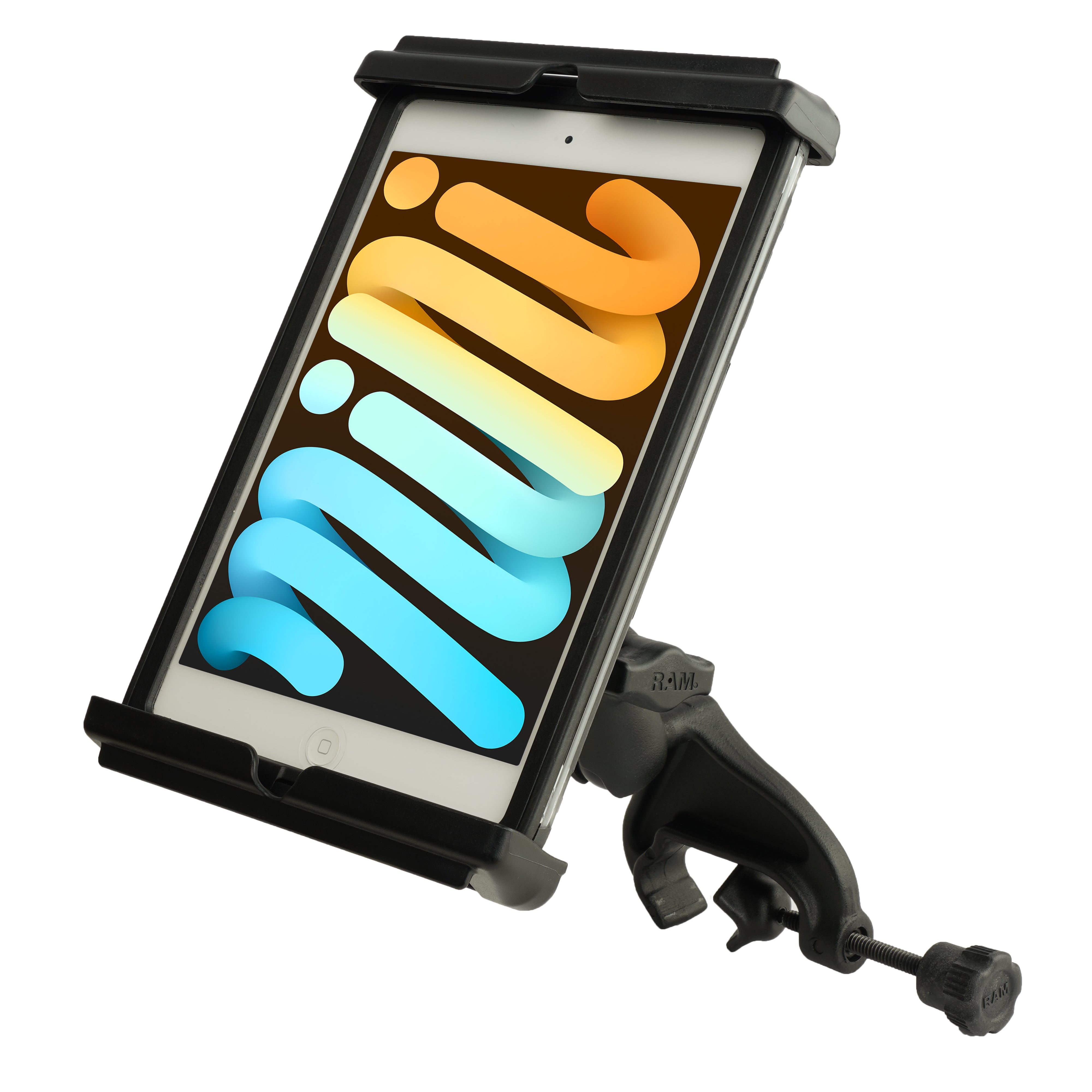 RAM® Tab-Tite™ Yoke Clamp Mount for iPad mini with Heavy Duty Cases ...