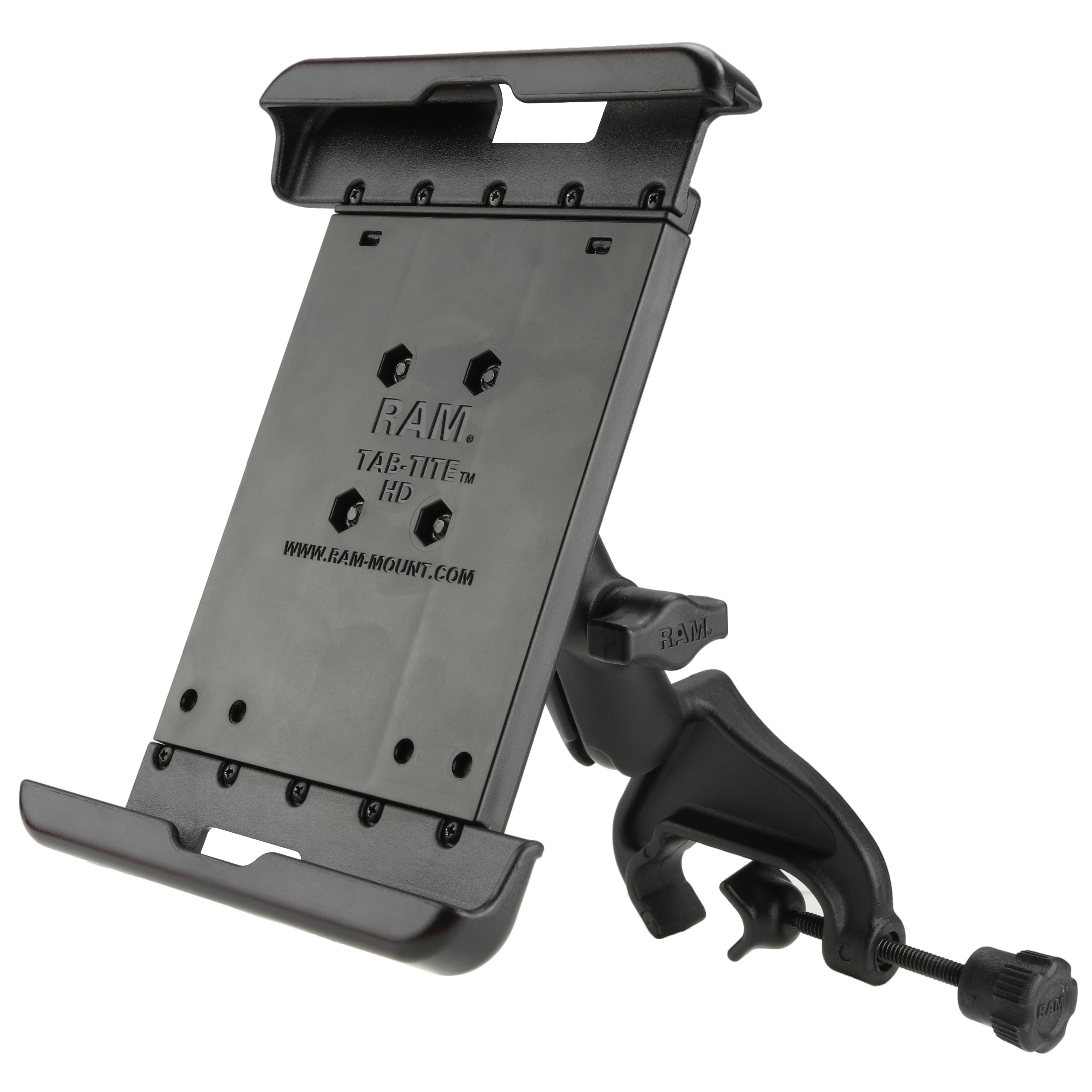 RAM® Tab-Tite™ Yoke Clamp Mount for 8" Tablets with Case – RAM Mounts UK