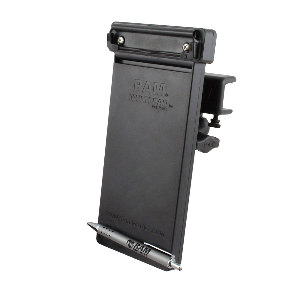 RAM® Multi-Pad™ with Glare Shield Clamp Mount – RAM Mounts UK