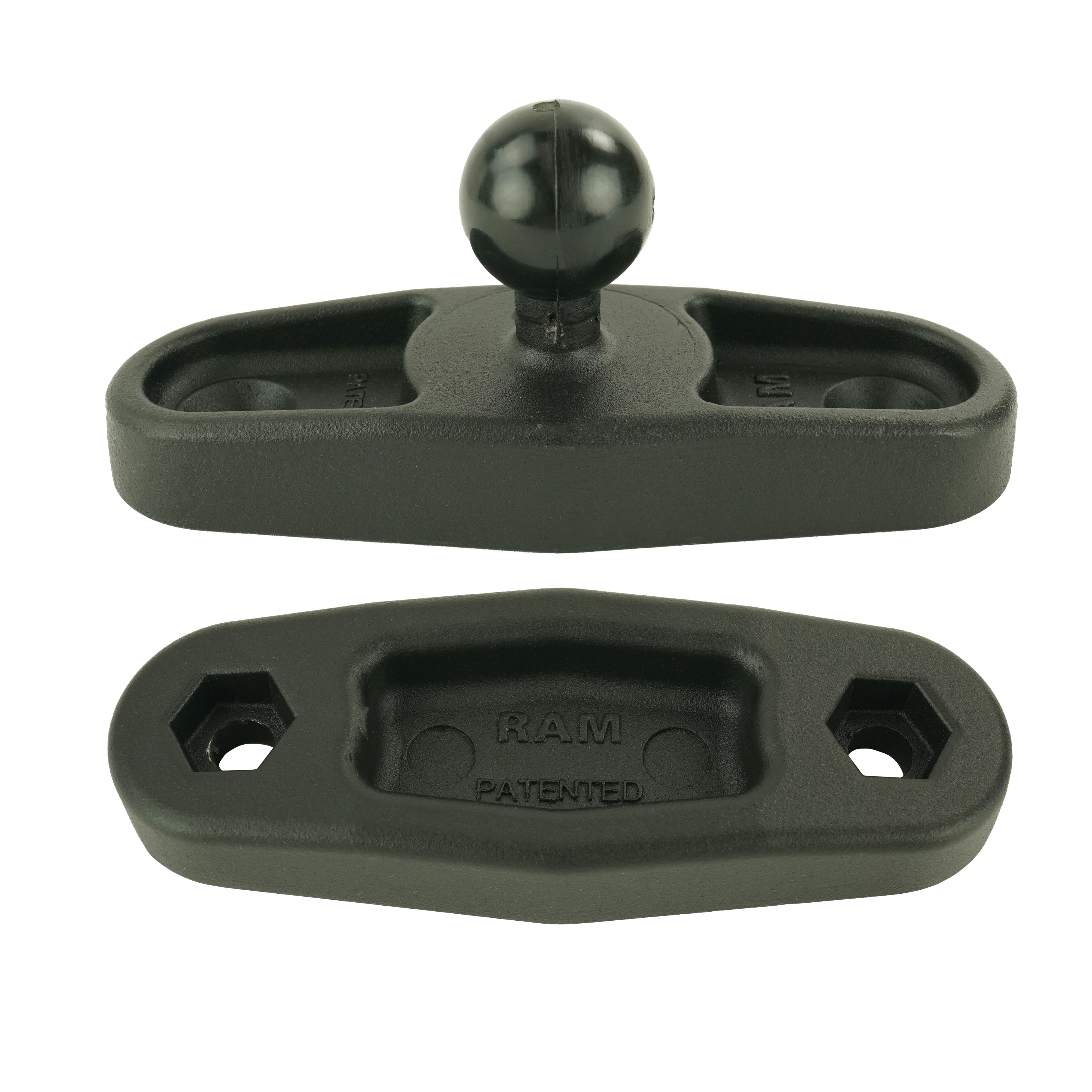 RAM® Square Post Clamp Base for Posts up to 3" Wide Without Hardware ...