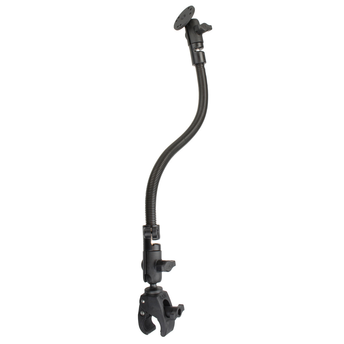 RAM® Tough-Claw™ Mount with 18" Rod and Round Plate – RAM Mounts UK