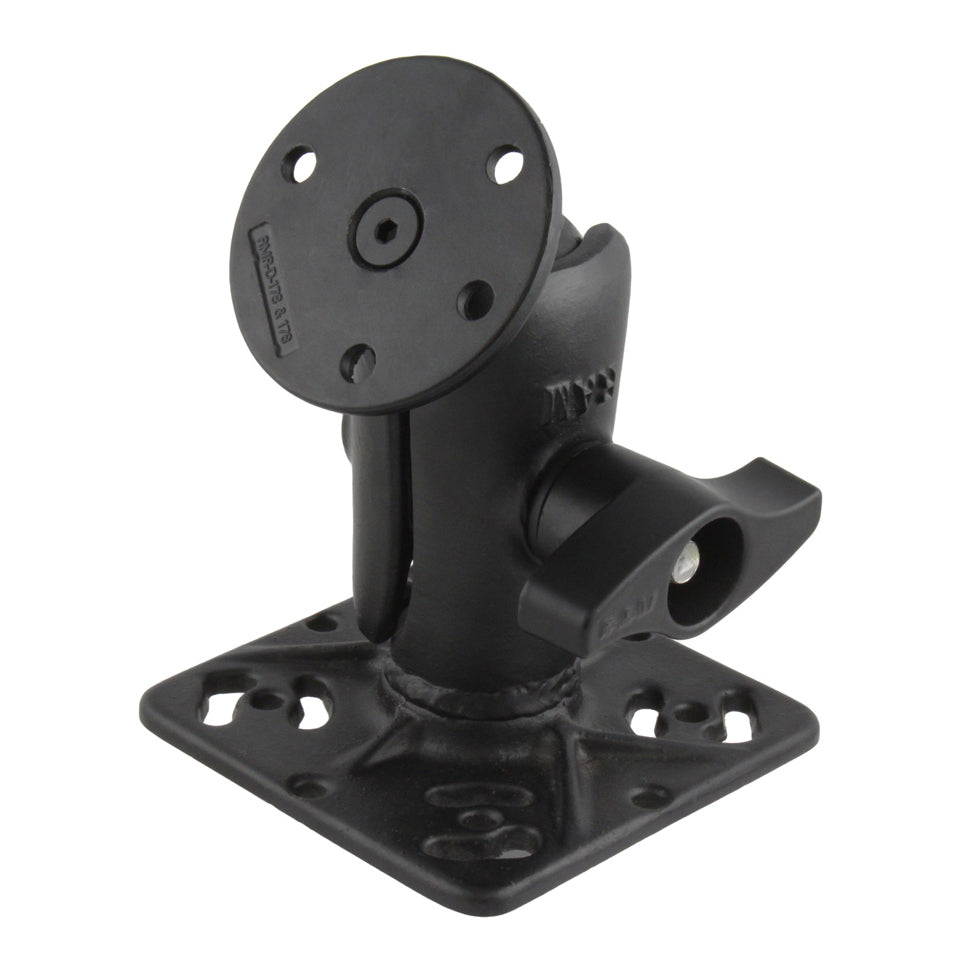 RAM® Drill-Down Mount with Steel Reinforced Large Round Plate – RAM ...