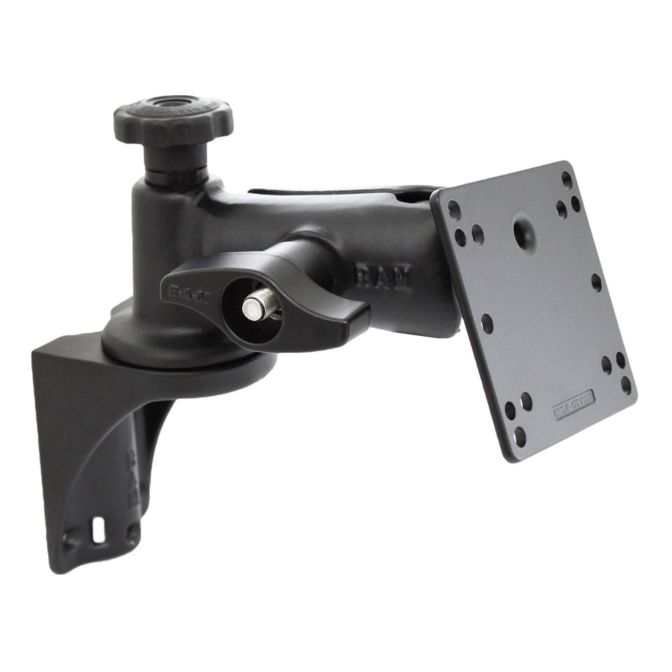 RAM® Vertical Swivel Mount with 100x100mm VESA Plate – RAM Mounts UK