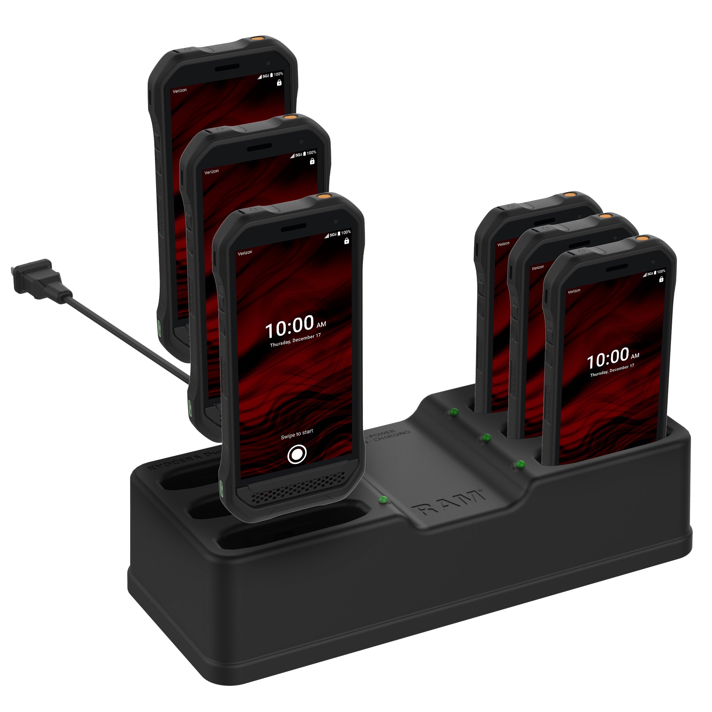 RAM® 6-Port Charging Dock for Kyocera DuraForce Ultra 5G E7110 – RAM ...