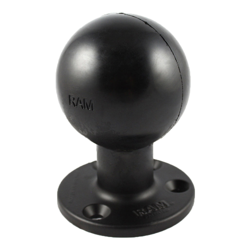 RAM® Large Round Plate with Ball - E Size – RAM Mounts UK