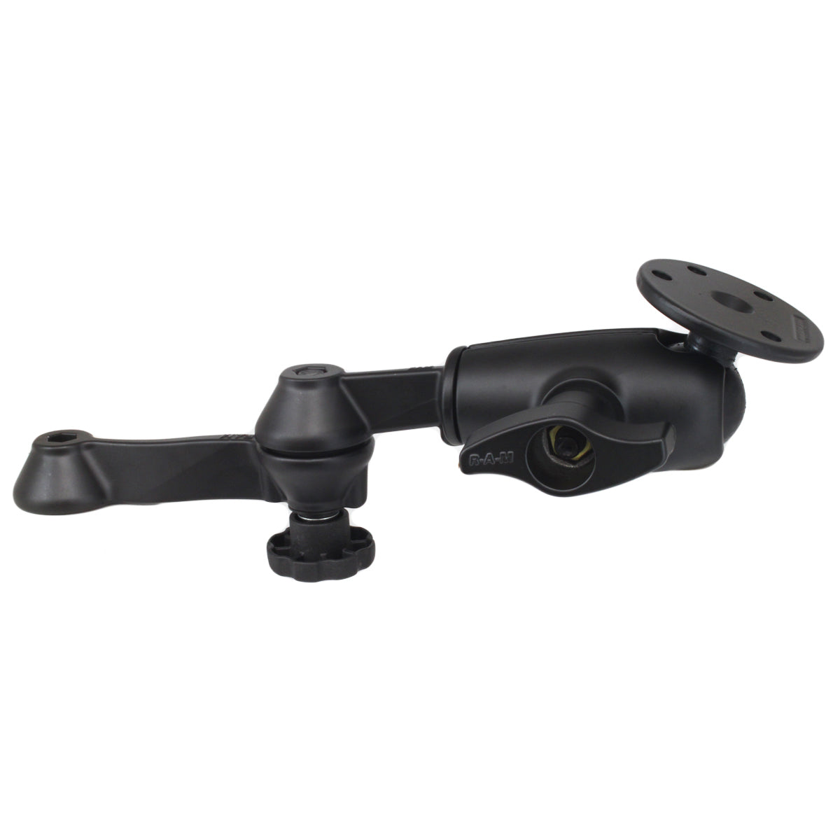 RAM® 12" Locking Double Swing Arm with Large Round Plate – RAM Mounts UK