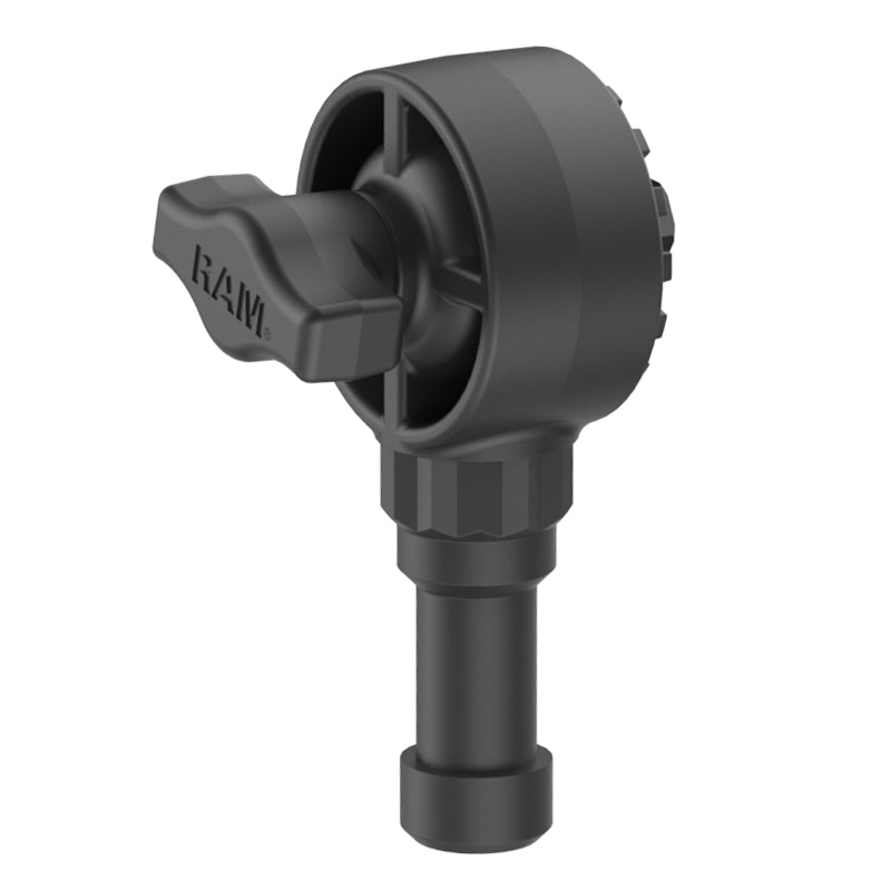 RAM ROD® 2" Long Spline Post with Knob – RAM Mounts UK