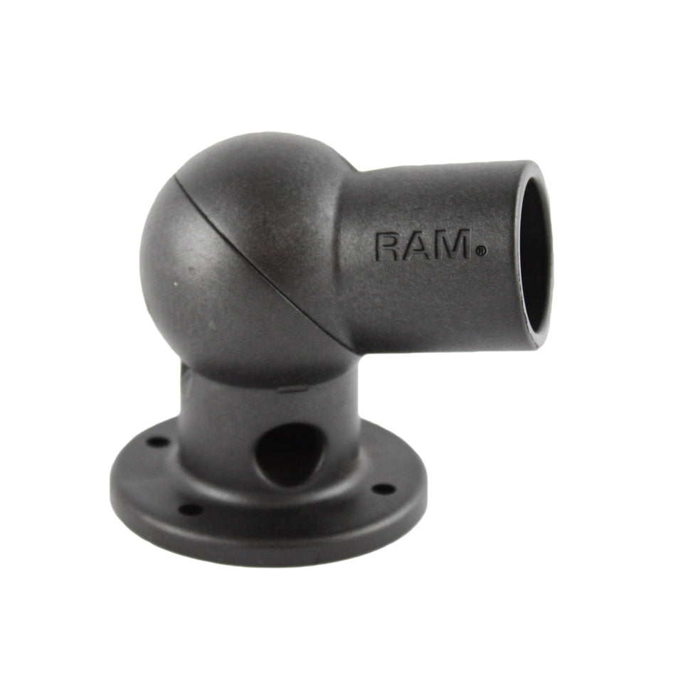 RAM® Adjustable Angle Base with Round Plate and PVC Pipe Socket – RAM ...