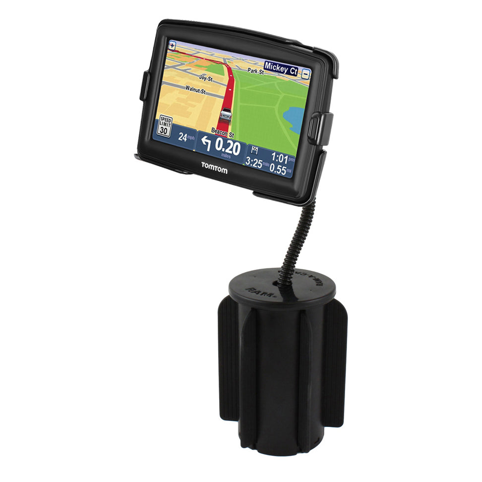 RAM-A-CAN™ II Cup Holder Mount for TomTom Start 55, XXL 550 + More ...