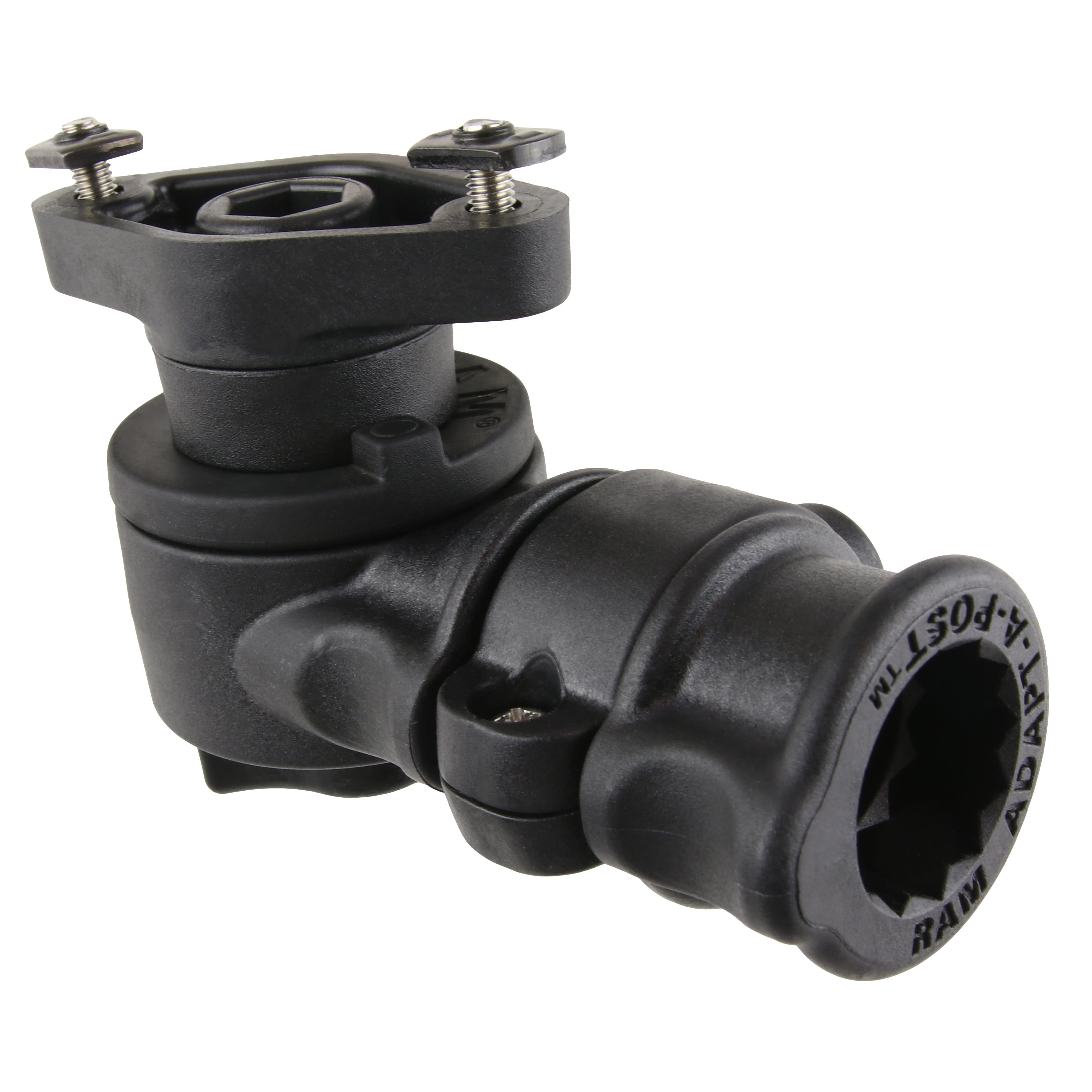 RAM® Universal Wheelchair Track Base with Quick Release & Swivel Featu ...