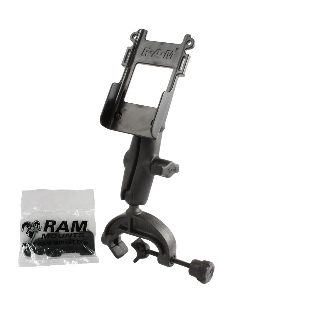 RAM® Composite Yoke Clamp Mount with Universal Belt Clip Cradle – RAM ...
