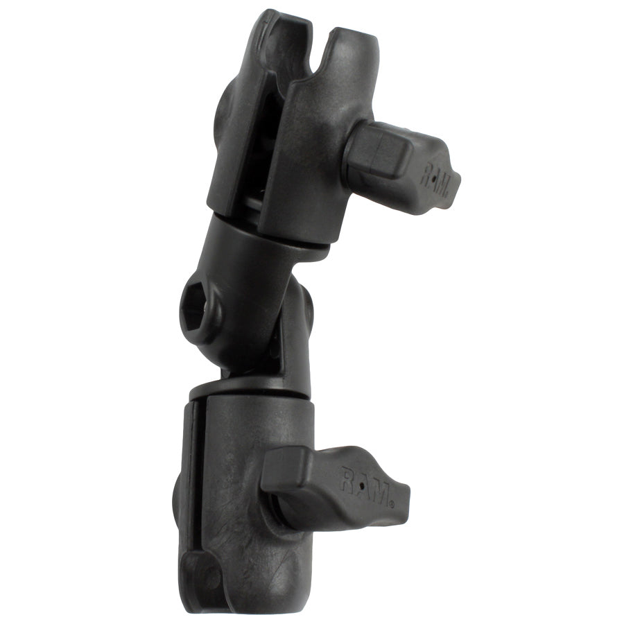 RAM® Composite Double Socket Swivel & Ratchet Arm with No Center Knob ...