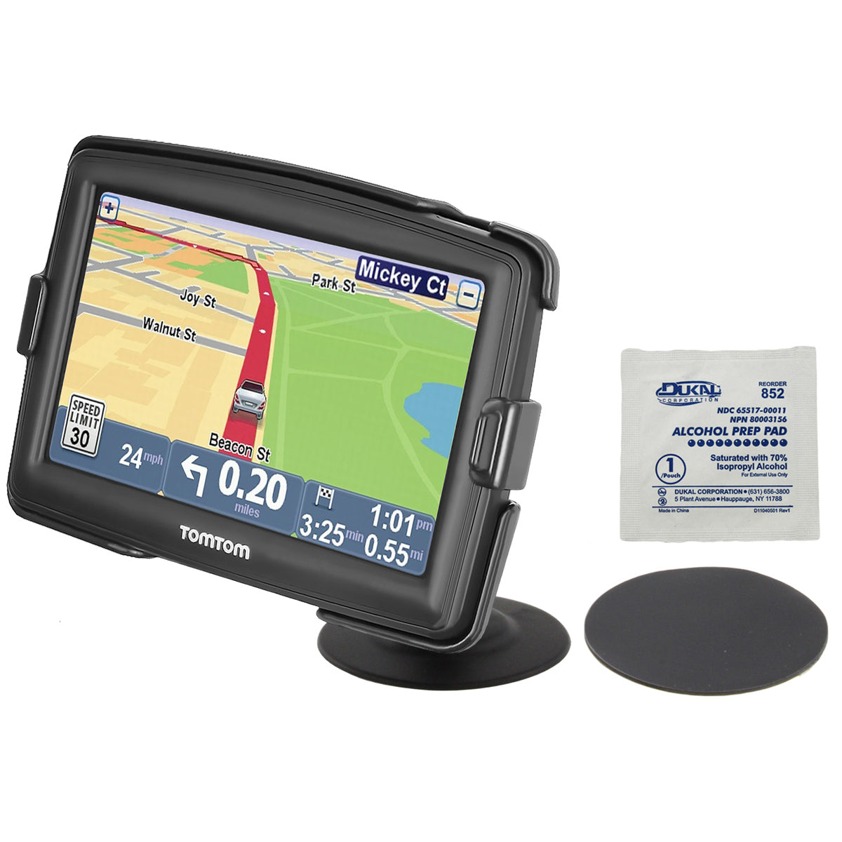 RAM® Lil Buddy™ Adhesive Dash Mount for TomTom Start 55, XXL 550 + Mor ...
