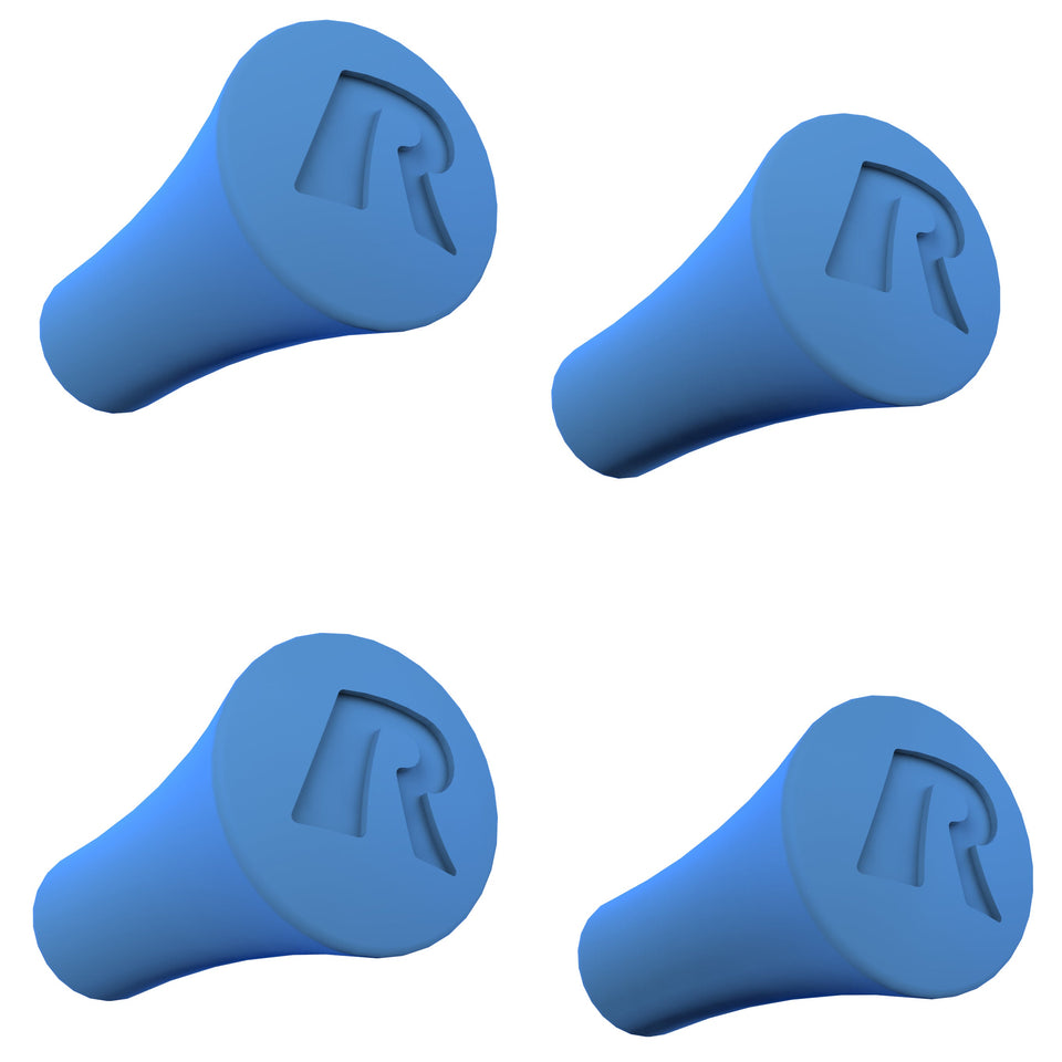 RAM® X-Grip® Blue Rubber Cap 4-Pack – RAM Mounts UK