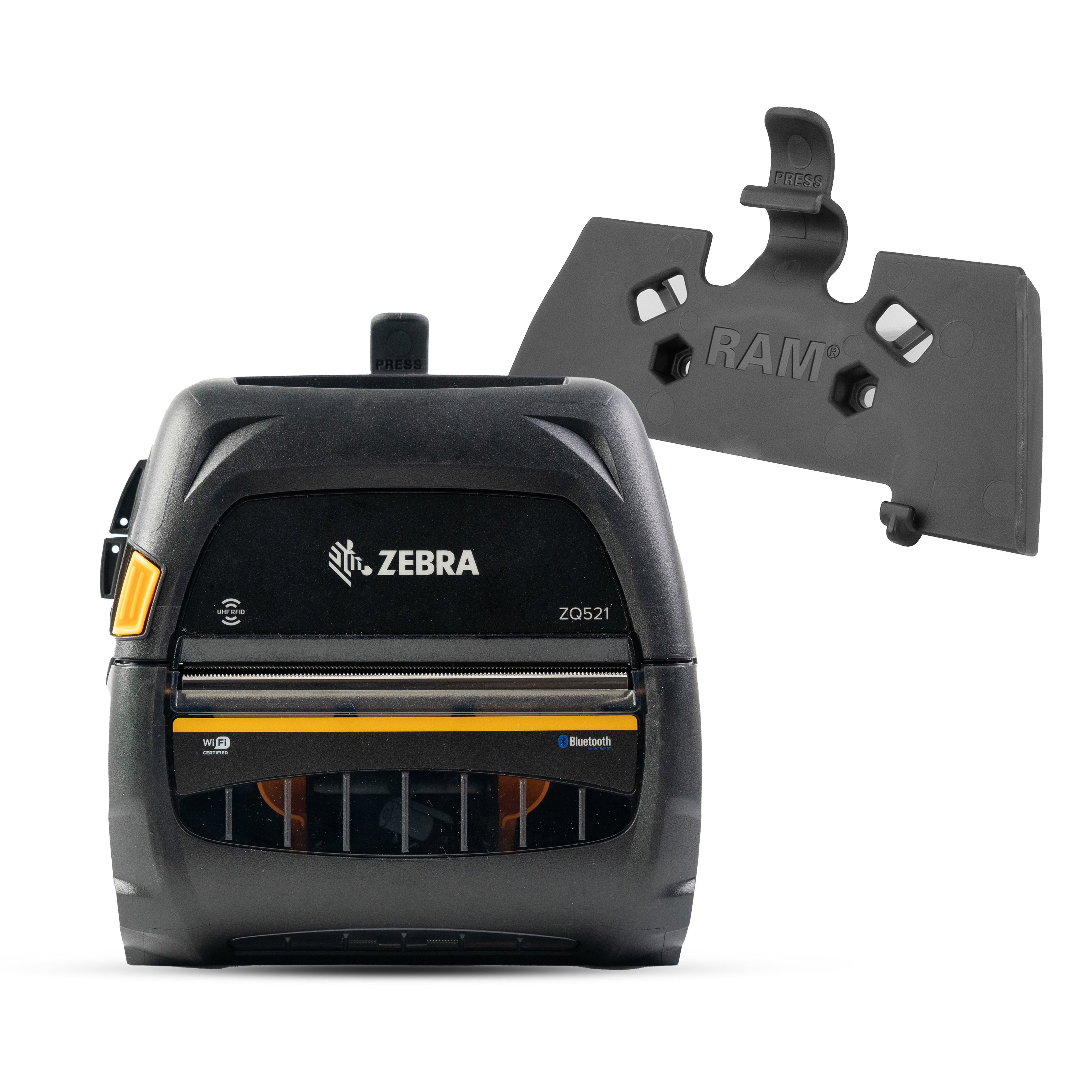 RAM® Quick Release Printer Holder for Zebra ZQ521 Series – RAM Mounts UK