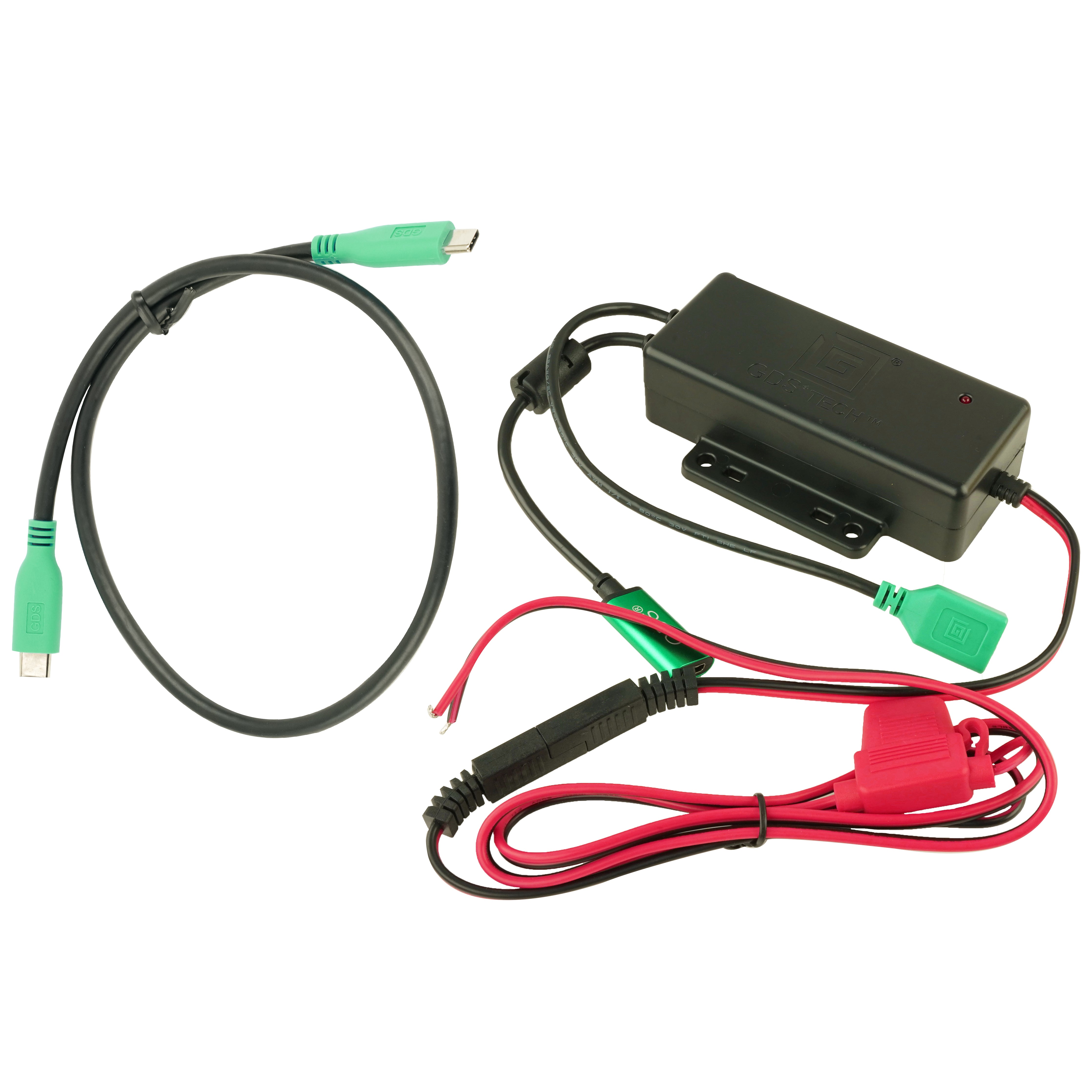 GDS® Hardwire Charger with USB Type-C Connector & USB Type A Port – RAM ...