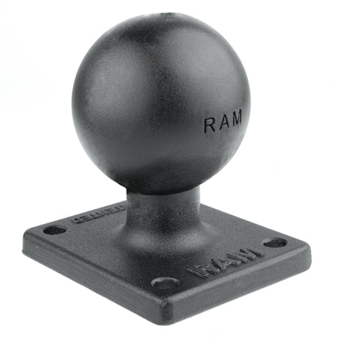 RAM® Ball Adapter with AMPS Plate - C Size – RAM Mounts UK