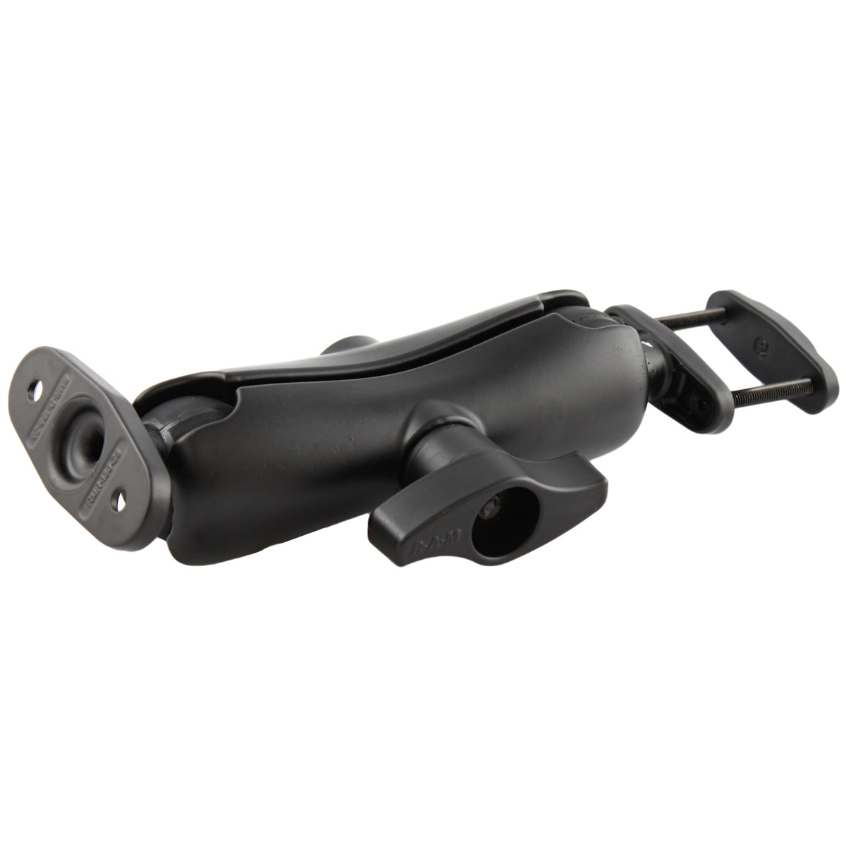 RAM® 2" Square Post Clamp Mount with 2 3/8" 2-Hole Pattern Plate – RAM ...