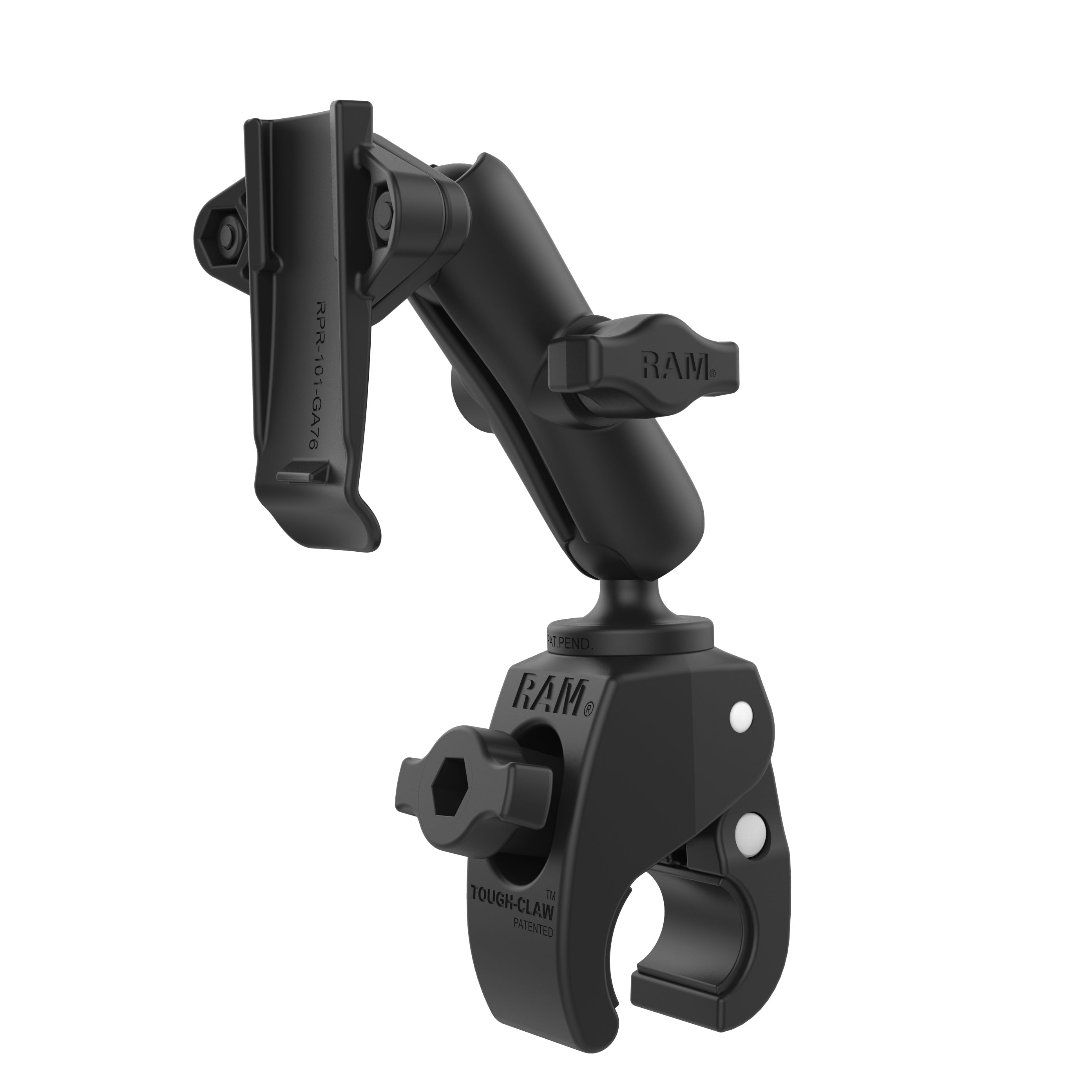 RAM® Tough-Claw™ Small Clamp Mount with Garmin Spine Clip Holder – RAM ...
