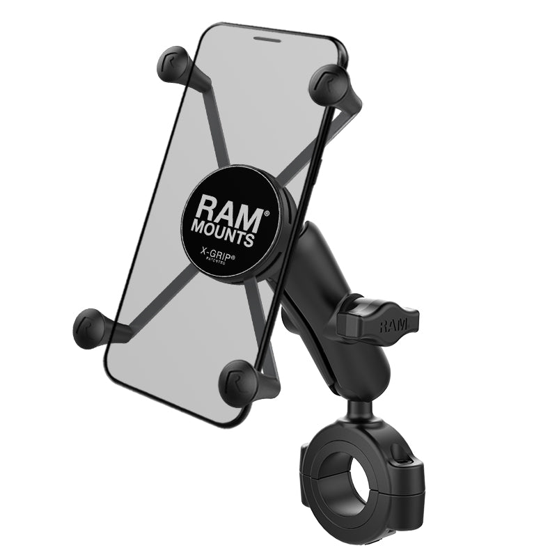 RAM® X-Grip® Large Phone Mount with Torque™ Large Rail Base - Medium A ...