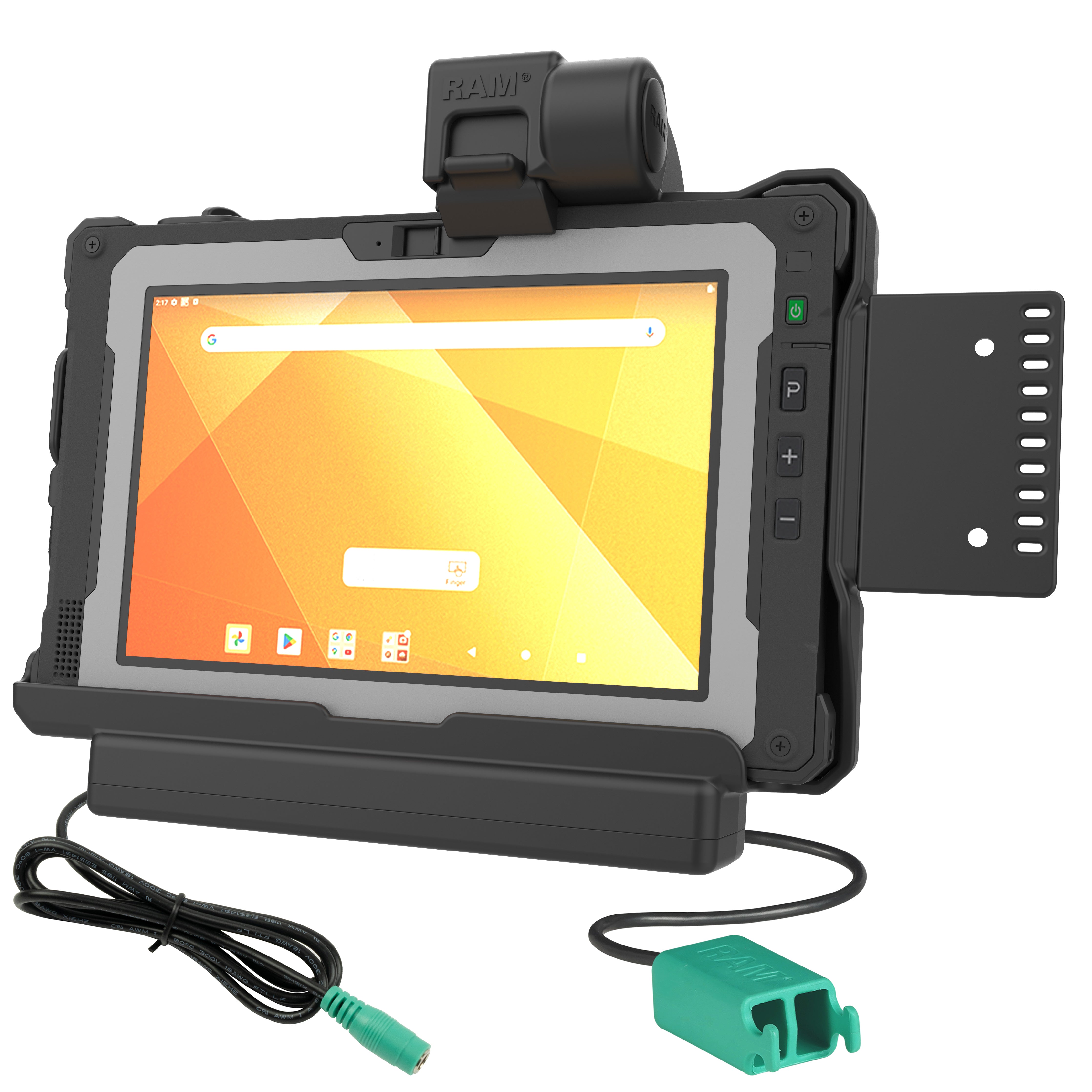 RAM® Power + Dual USB Data Dock for Getac ZX80 – RAM Mounts UK
