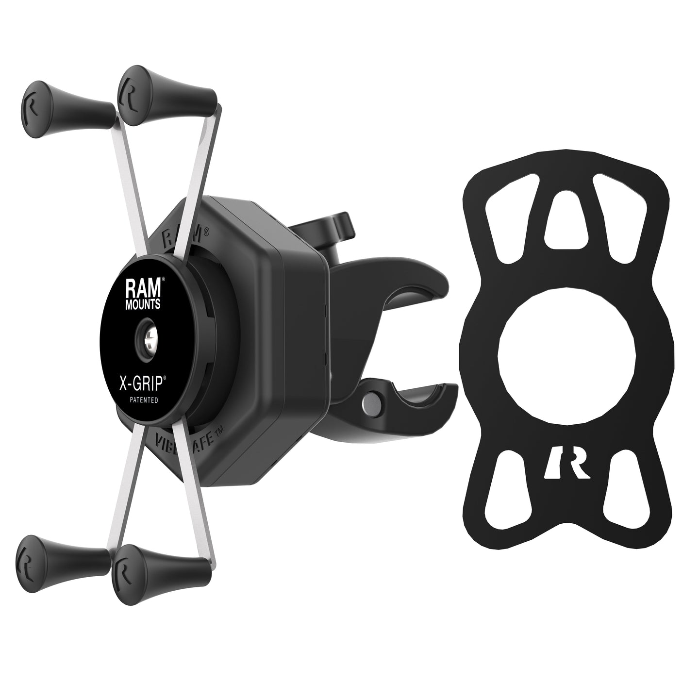 RAM® X-Grip® Large Phone Mount with Vibe-Safe™ & Small Tough-Claw ...
