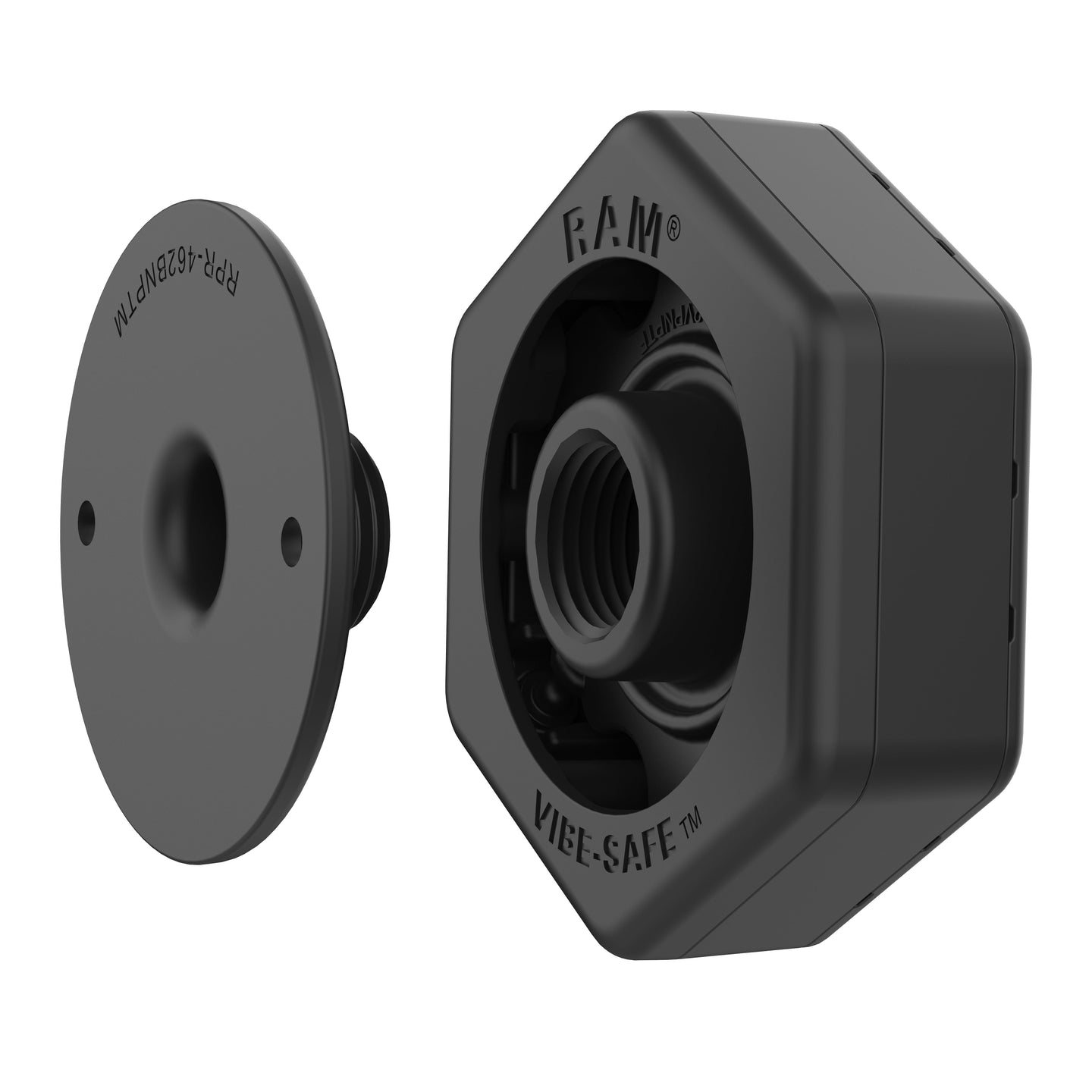 RAM® Vibe-Safe™ with NPT Adapter for 2-Hole Holders – RAM Mounts UK