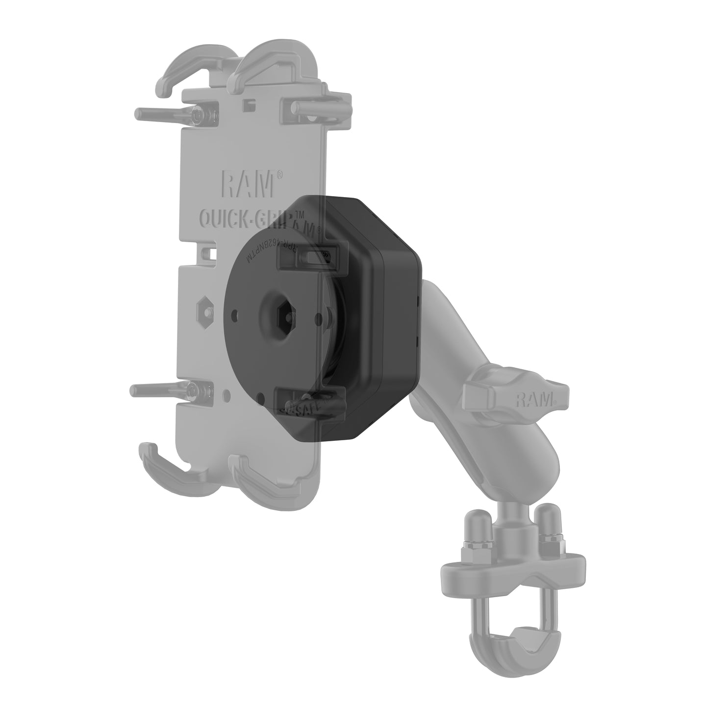 RAM® Vibe-Safe™ with NPT Adapter for 2-Hole Holders – RAM Mounts UK