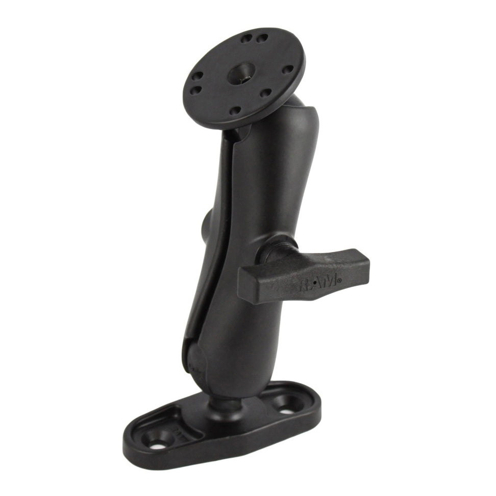 RAM® Double Ball Mount with Flat Surface Base - Medium – RAM Mounts UK