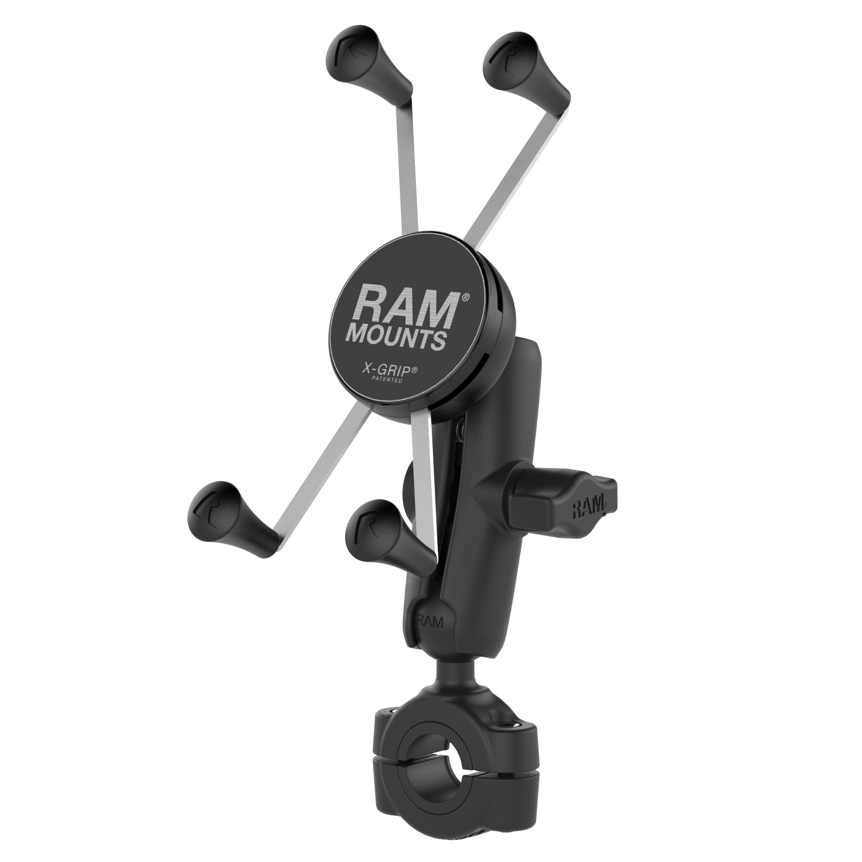 RAM® X-Grip® Large Phone Mount with Torque™ Medium Rail Base Medium Ar ...