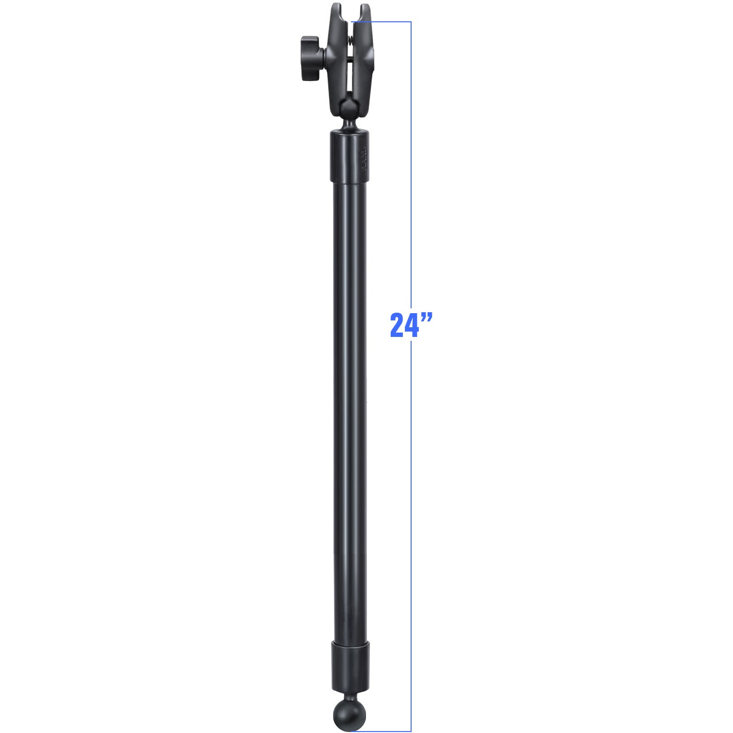RAM® 24" PVC Pipe Extension with Ball Ends & Double Socket Arm – RAM ...