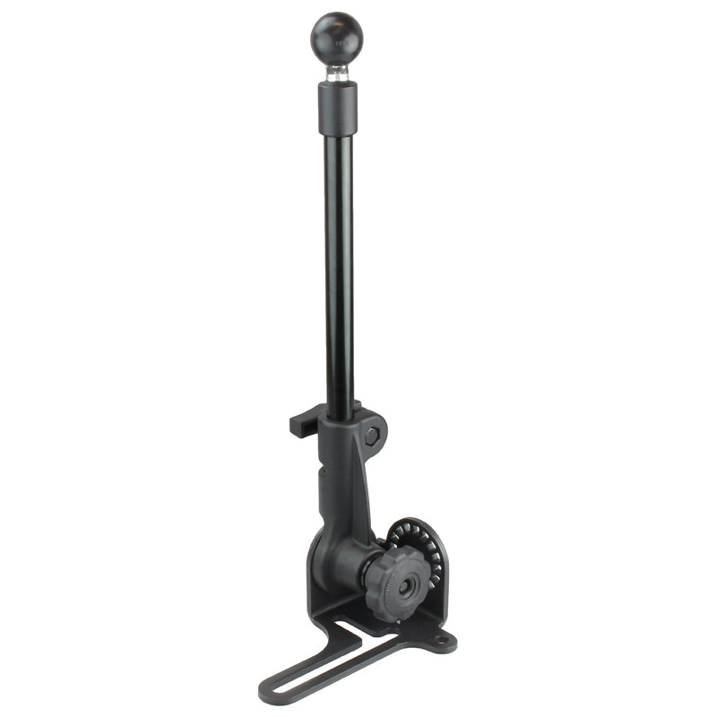 RAM® Pod HD™ Vehicle Base with 12" Aluminum Rod and Ball – RAM Mounts UK
