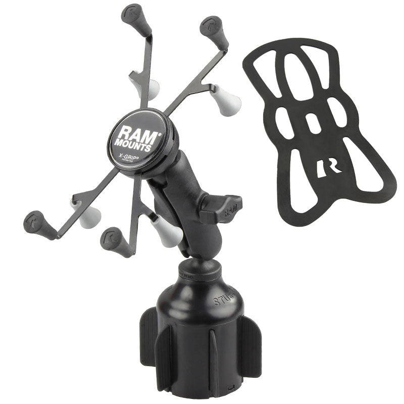 RAM® X-Grip® for 7"-8" Tablets with RAM® Stubby™ Cup Holder Base – RAM ...